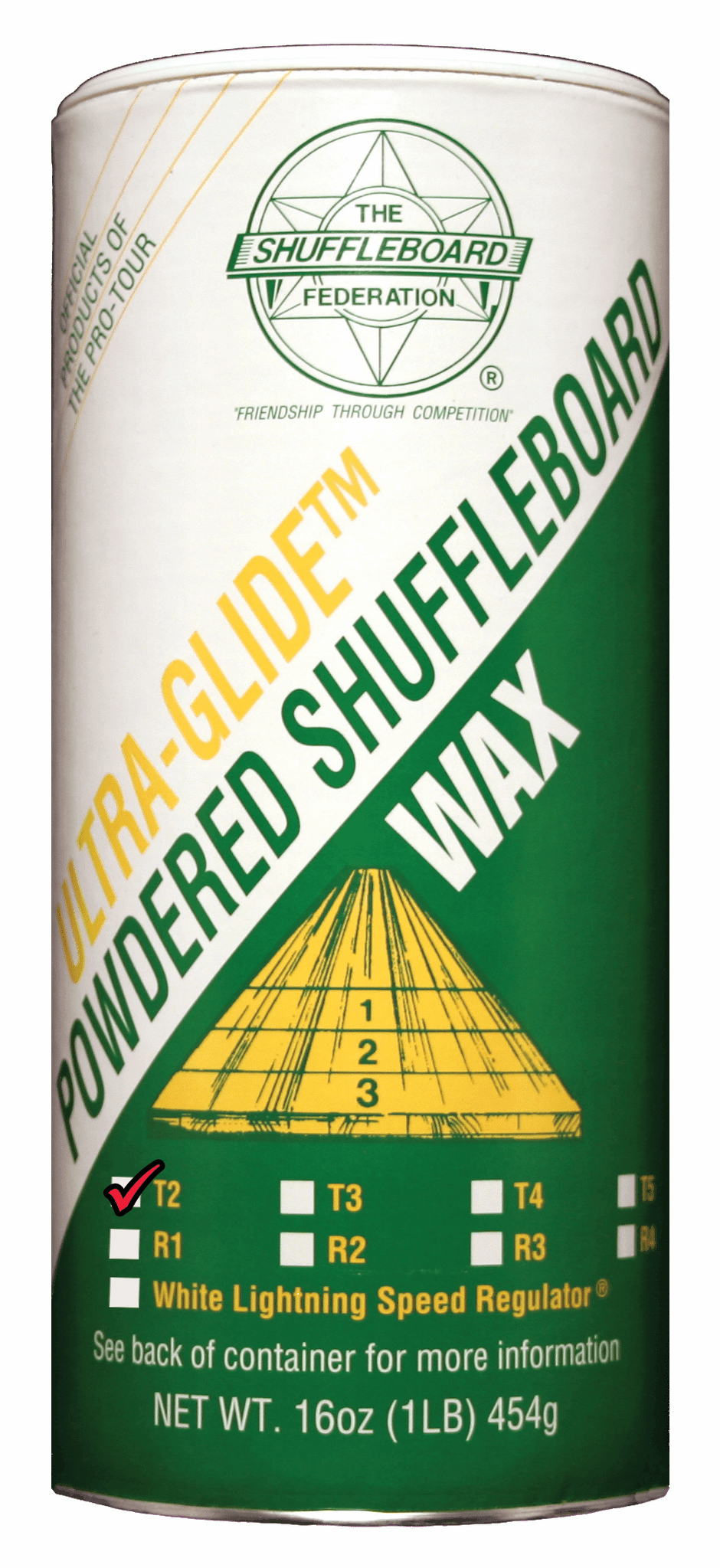 Shuffleboard Table Wax - Ultra-Glide T2 Speed Powder