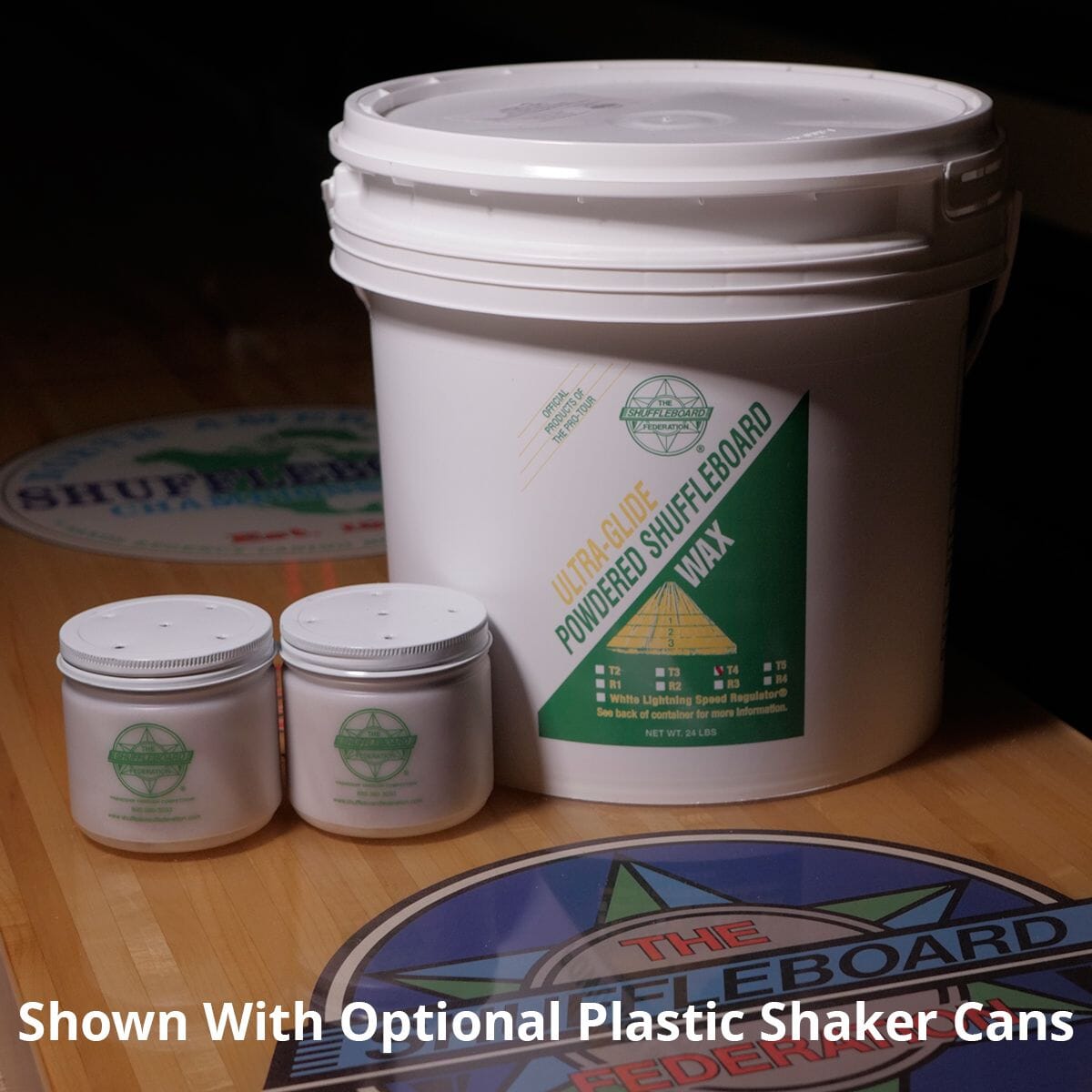 Ultra Glide T4 Shuffleboard Wax Brown/Fastest