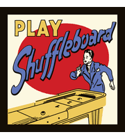 Shuffleboard Wall Signs, Prints & Posters