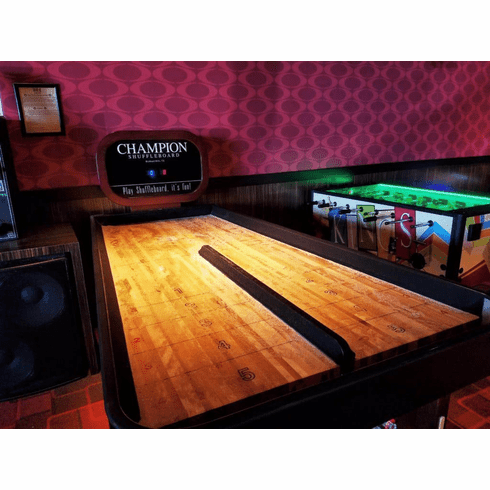 7 Foot Champion Bank Shot Shuffleboard Table
