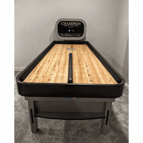 7 Foot Champion Bank Shot Shuffleboard Table | Champion Shuffleboard