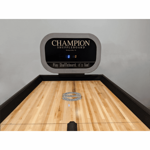 7 Foot Champion Bank Shot Shuffleboard Table | Champion Shuffleboard
